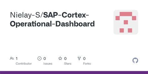 Github Nielay Ssap Cortex Operational Dashboard