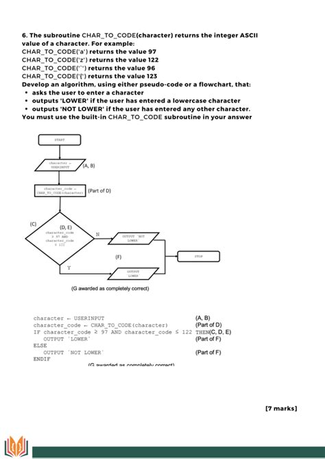 Computer Science Worksheet Answers