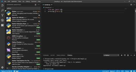 Remote Python Development In Visual Studio Code Python