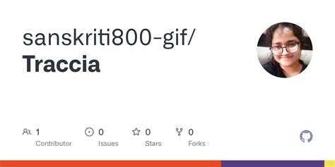 GitHub Sanskriti800 Gif Traccia