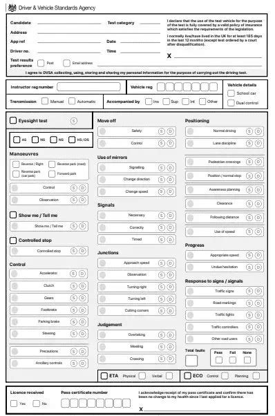 Common Driving Test Faults Major And Minors Explained