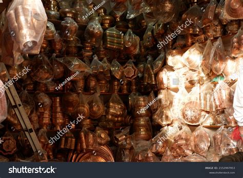 Kashmiri Copper Utensils Images Stock Photos Vectors Shutterstock