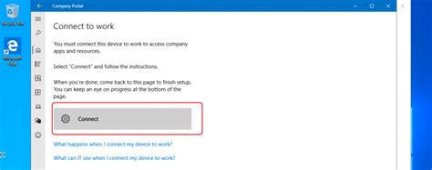 Intune Company Portal Setup For Personal Windows 10 Device Howto