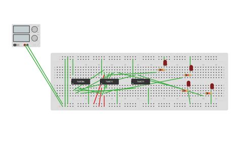 Circuit Design Demux Tinkercad