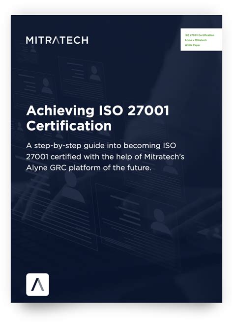 Achieving Iso 27001 Certification Mitratech