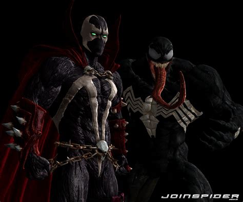 Spawn And Venom By Joinspider On Deviantart