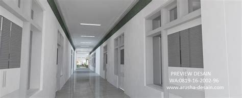 Jasa Desain Koridor Lorong Rumah Sakit Minimalis Harga Murah Jasa Desain Murah
