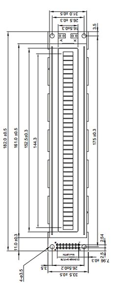 ACM A Datasheet PDF Char X Lines LCD Module
