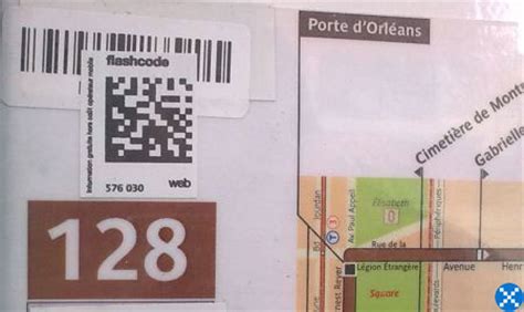 flashcode généralisés par la RATP xac s zone