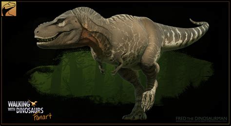 Artstation Walking With Dinosaurs Tyrannosaurus Fanart Walking