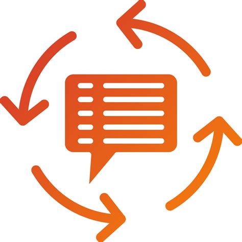 Feedback Loop Icon Style Vector Art At Vecteezy