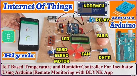 Iot Based Temperature And Humidity Controller Using Arduino Remote