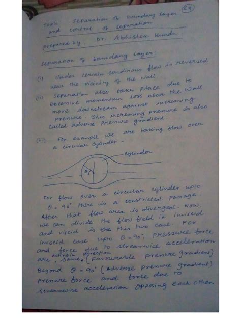 Hydrodynamic Boundary Layer 3 Pdf