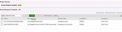 Creating Access Request Template Based Requests A SAP Community