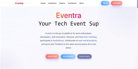 Github Sandeepvashishthaeventra Eventra Is A Comprehensive Event