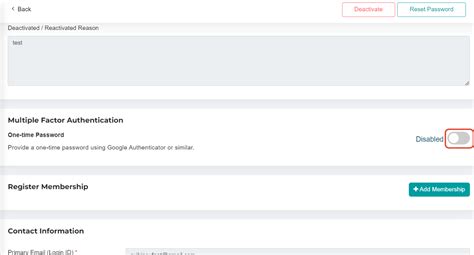 Users How To Enable Multi Factor Authentication For A User Board Vision