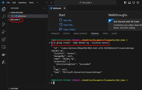 Deploy An Application On Aks Cluster Using A Kubernetes Manifest File Dev Community