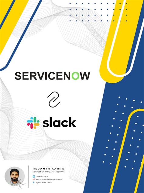 Slack Integration With Servicenow By Revanth Karra 1696357304 Pdf Software Engineering