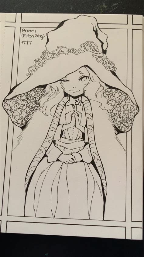 Ranni Art From Elden Ring Anime And Traditional Fusion Tiktok