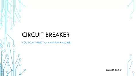 Circuit Breakers Using Spring Boot Hystrix Dashboard Retry Pdf