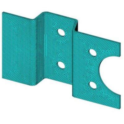 Mesh Of The Geometry Download Scientific Diagram