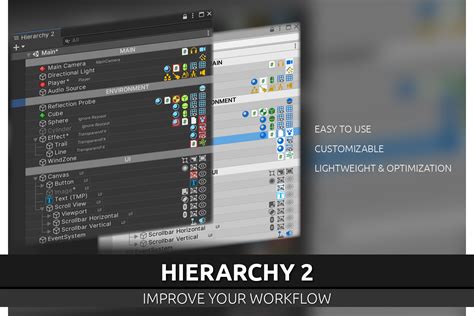 [free][released] hierarchy 2 improve hierarchy editor r unity2d
