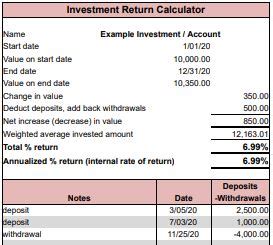 TaxTips Ca Investment Return Calculator Information Page