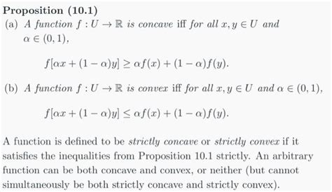 Solved Let F And G Be Two Strictly Concave Functions With Chegg