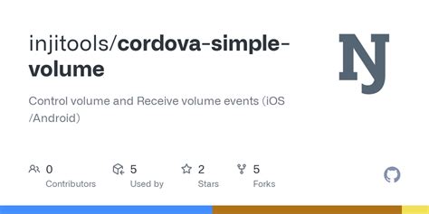 Github Injitoolscordova Simple Volume Control Volume And Receive