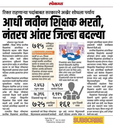 🔴 शिक्षक भरती संदर्भात आताची सगळ्यात मोठी आनंदाची बातमी 🔴 Youtube