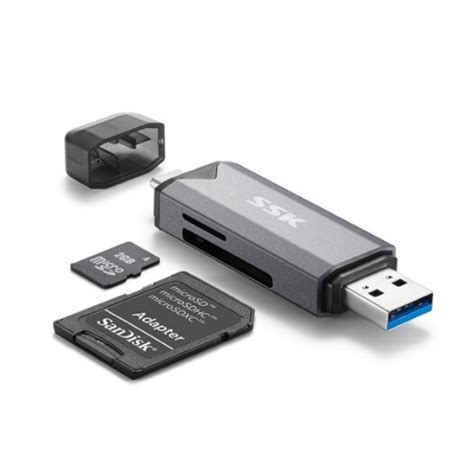 Ph Co PC Depot SSK IN TYPE C USB CARD READER SCRM