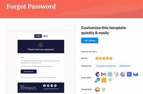 13 Simple Html Email Templates Free Clickydrip