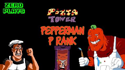 Pizza Tower Pepperman P Rank Youtube