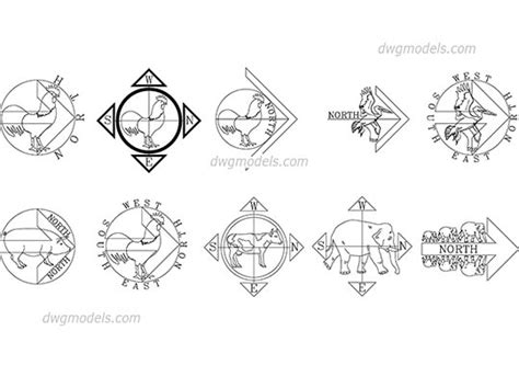 The Most Famous Flags Dwg Free Cad Blocks Download
