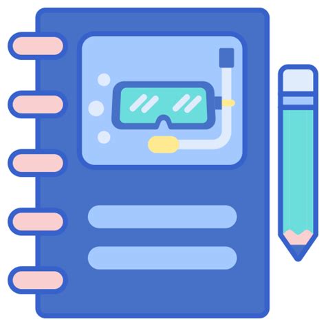 Logbook Flaticons Lineal Color Icon
