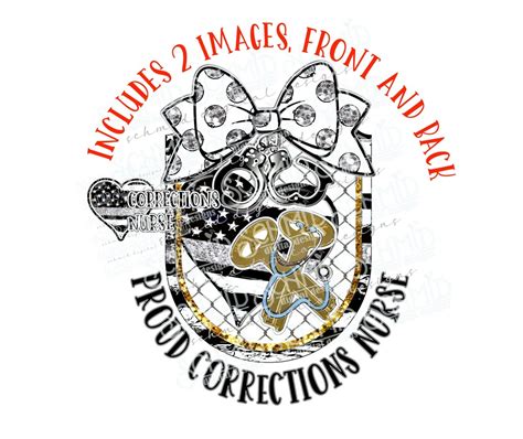 Badge Corrections Nurse Png Corrections Design Corrections Png Correctional Nurse Design