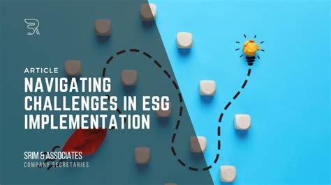 Navigating Challenges In Esg Implementation Srim