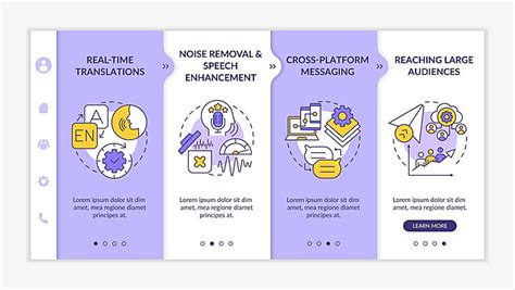 Instant Messaging Features Onboarding Vector Template Digitalization Template Reach Vector