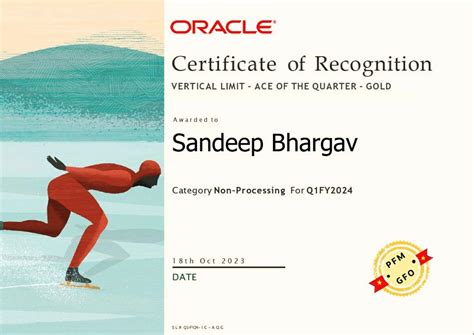 Sandeep Bhargav On Linkedin Oracle