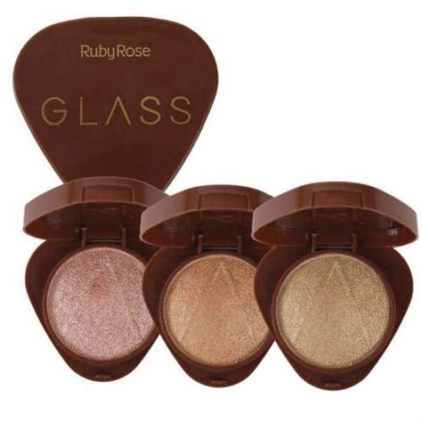 Iluminador Facial Baked Glass Ruby Rose