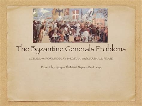 The Byzantine Generals Problem Pdf