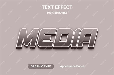 Premium Vector Text Effect Font Style Fully Editable Eps File