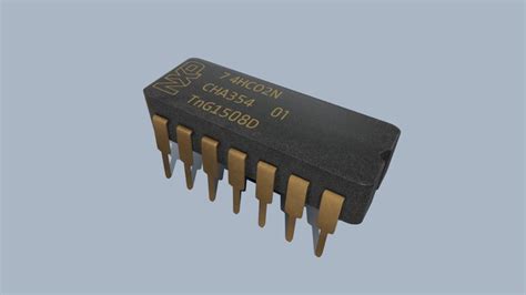 Microchip 3d Models Sketchfab