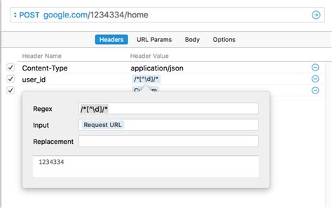 Paw App Paw Extensions Dynamic Value Based On Uri Stack Overflow