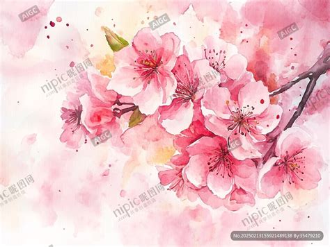 Ai创作图水彩春天桃花 水彩桃花桃树 水彩水墨桃花 春暖花开水彩樱花 水彩桃花插画 水彩杏花桃花 花瓣手绘桃花 水墨水彩桃花 手绘桃花插画 桃花水粉画 春天手绘桃花 手绘插画桃花 水墨水彩桃花