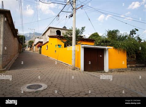 San Andres Huayapam Mexico 1st January 2025 Streets Of A Beautiful
