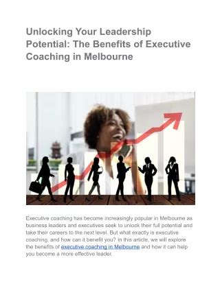 PPT Unlocking Your Leadership Potential The Benefits Of Executive