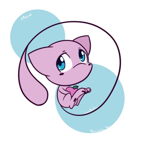 Chibi A Day 2021 031 Mew By Luckster On Deviantart