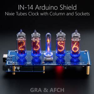 SHIELD FOR ARDUINO CLOCKS GRA AFCH