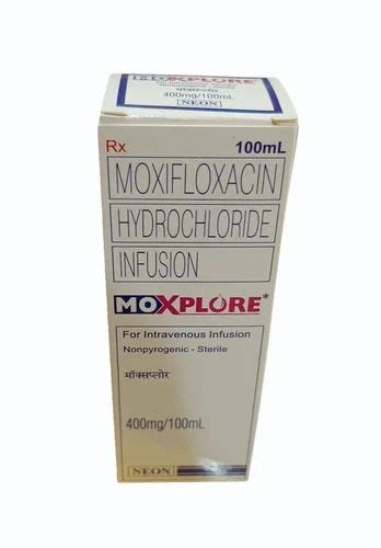 Moxifloxacin Hydrochloride Infusion 100 Iu Ml At Rs 375 Box In Varanasi